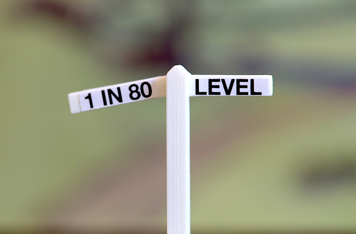 16mm Scale Gradient Signs – Woodleigh Engineering